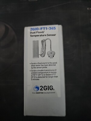 LINEAR 2GIG-FT1-345 Combination Flood-temperature Sensor (2gigft1345 ...