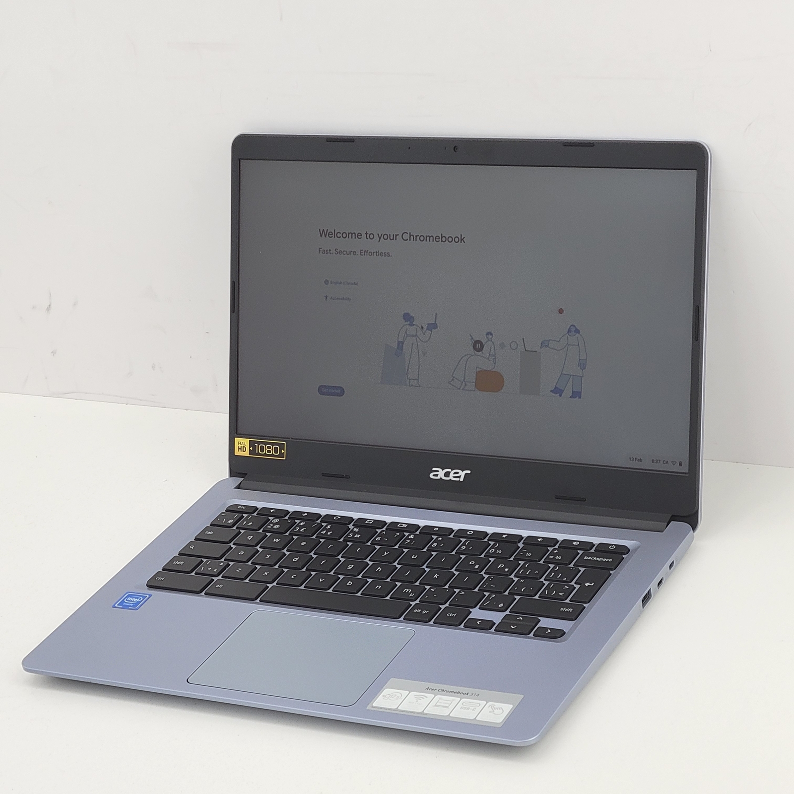 Acer Chromebook 314 CB314-1HT-C367 14" Laptop Dew Silver 195133096706 ...