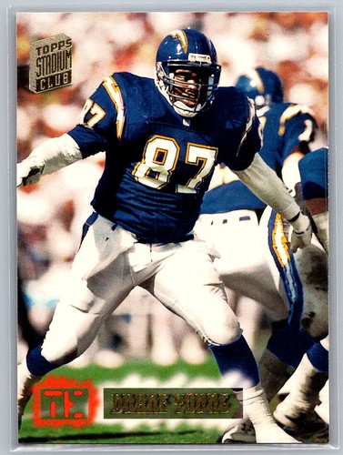 # 488 Duane Young Rookie San Diego Chargers 1994 Stadium Club | eBay