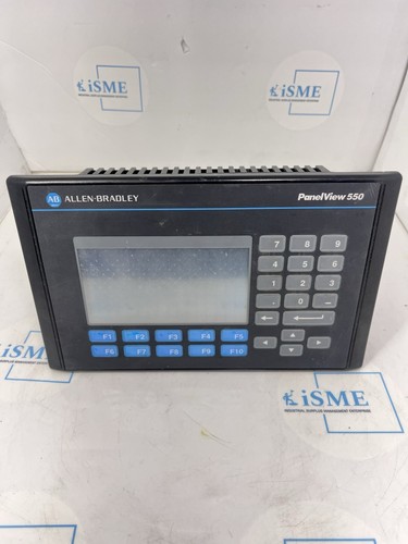 Allen Bradley 2711-B5A2 PanelView 550 Touch Screen, Keypad HMI DH485 ...
