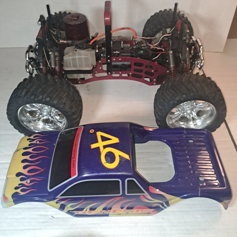 CEN Genesis NX76 .46 RC Truck 1/8 Nitro AS IS~ | eBay