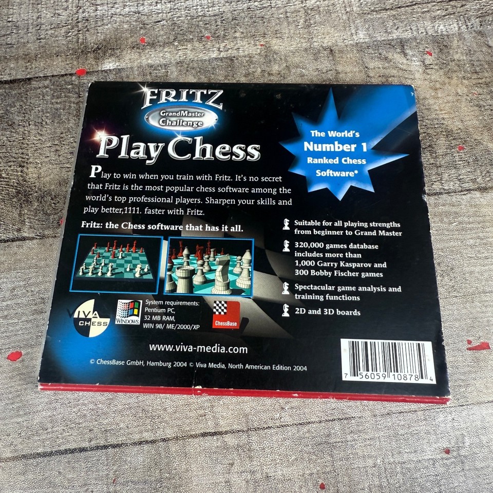 fritz play chess grandmaster challenge ii CD-PC | eBay