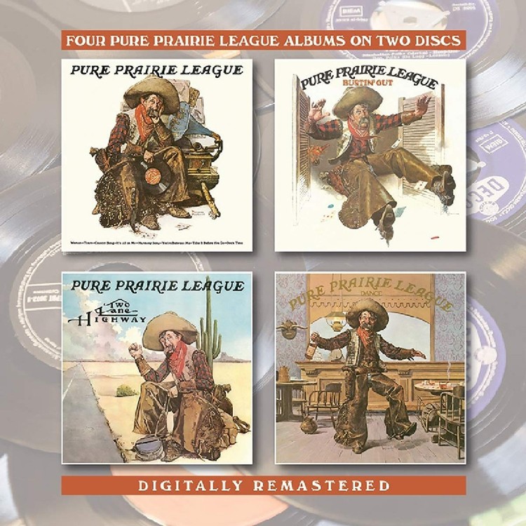 Pure Prairie Leagu Four Pure Prairie League Albums On Two Disc (CD) (US ...