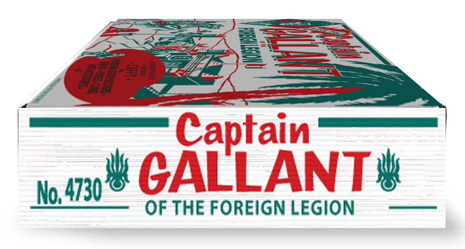 Marx Captain Gallant Play Set Box | eBay