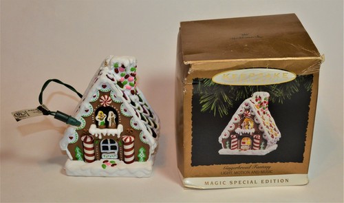 VTG Hallmark Magic ornament light & motion some light and music choose ...
