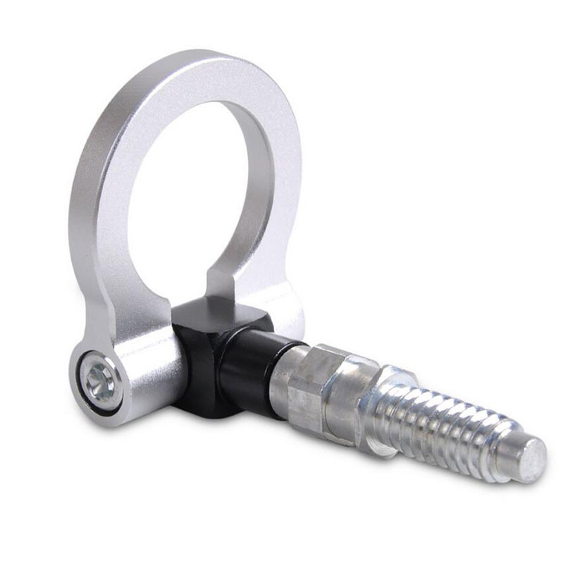 Silver Car Front Rear Screw Racing Tow Hook For Mini Cooper R50/R52/R53 ...