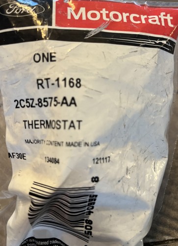 FORD 2C5Z-8575-AA 2C5Z8575AA MOTORCRAFT RT1168 ENGINE COOLANT ...
