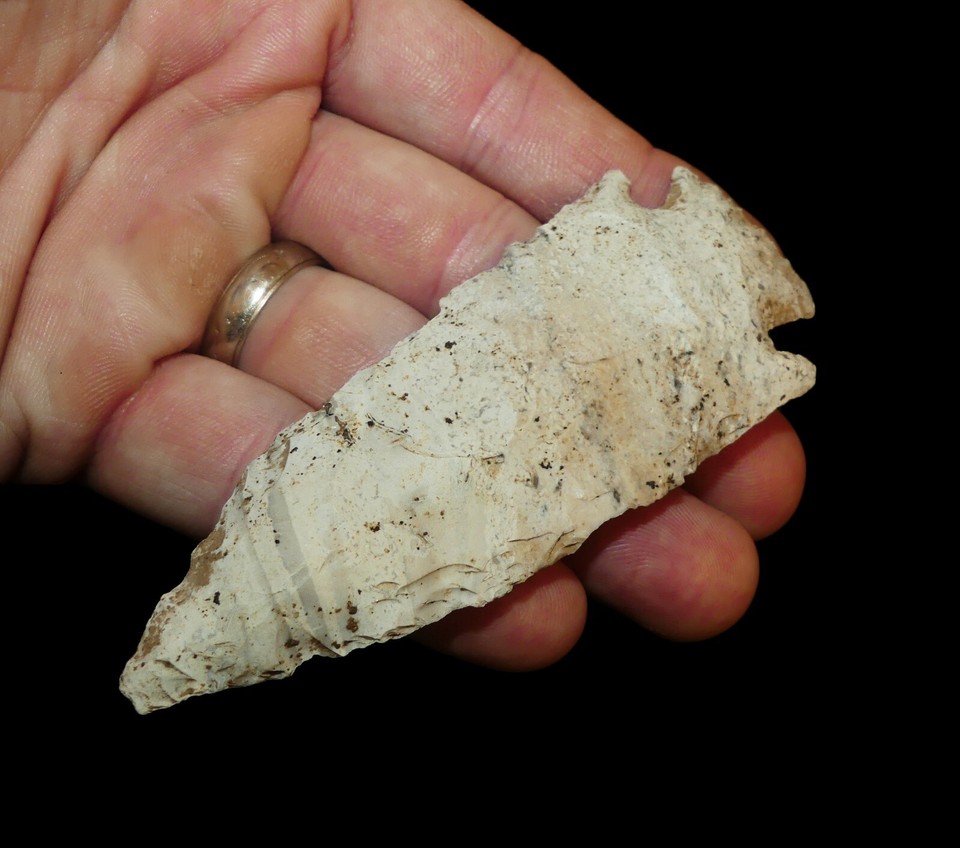 MEHLVILLE MORGAN CO MISSOURI MOZARKITE INDIAN ARROWHEAD ARTIFACT ...