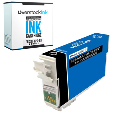 1-Pack Compatible OSI 124 Black Ink Cartridge for Epson Stylus NX230 ...