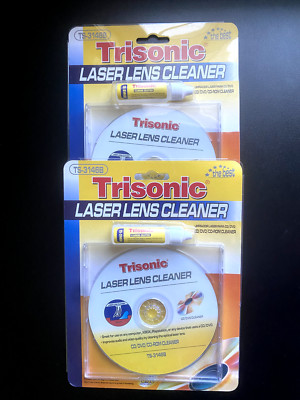 2 Trisonic Laser Lens Cleaner for CD/DVD/CD-ROM - TS 3146B | eBay