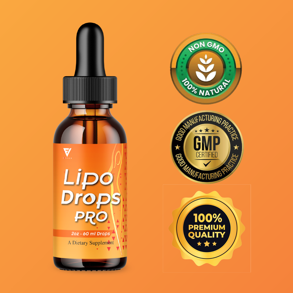(2 Pack) Lipo Drops Pro Health Management, LipoDropsPro Advanced ...