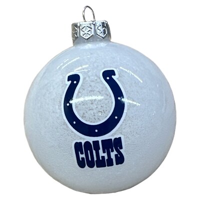 NFL Indianapolis Colts Color Changing Ball Ornament | eBay