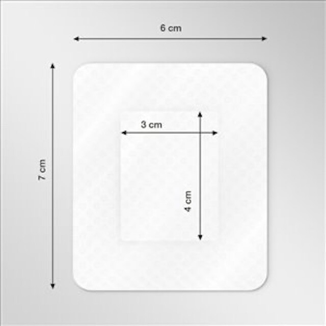 CLEARPORE Waterproof Adhesive Film Dressings - 6 x 7cm **from 49p ...