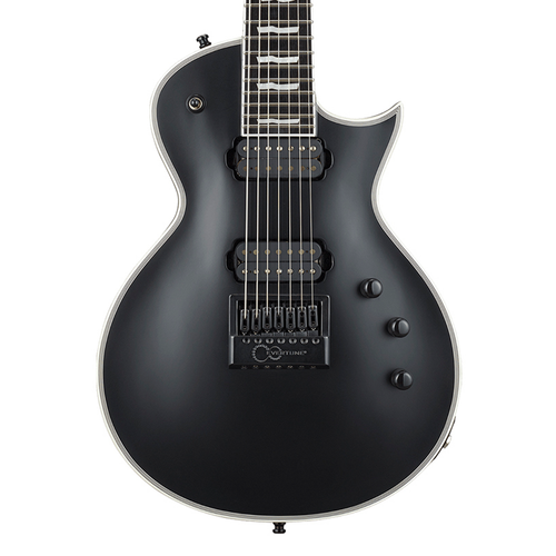 ESP E-II Eclipse 7-String Electric Guitar w/Evertune - Black Satin 799493265125| eBay