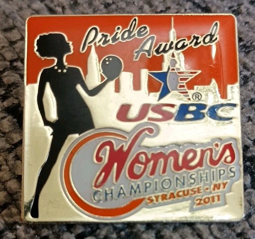 USBC Women's Championship Syracuse NY 2011 Pride Award Lapel Pin ...