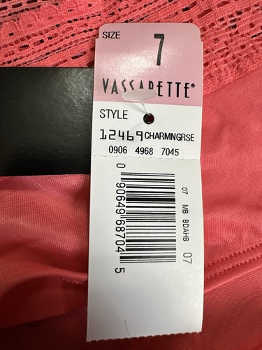 XRARE! NWT Vassarette No Ride-Up Hipster Panties Size 7 Super Silky ...