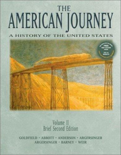American Journey Vol. 2 : A History of the United States by Jo Ann ...