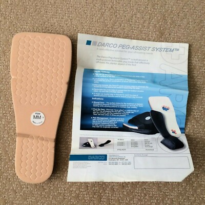 DARCO DIABETIC PLASTIZOLE PEG ASSIST INSOLE SYSTEM NEW IN BOX | eBay