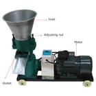 Easy Operation:220V 6mm Chicken Feed Pellet Mill Machine Two Rolls ...