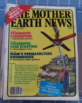 Mother Earth News Issue 92 | eBay