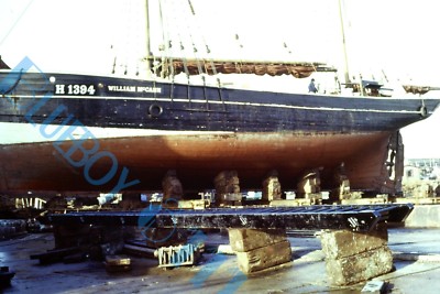 Grimsby 1980's fishing boat H1394 William McCann out water Original ...