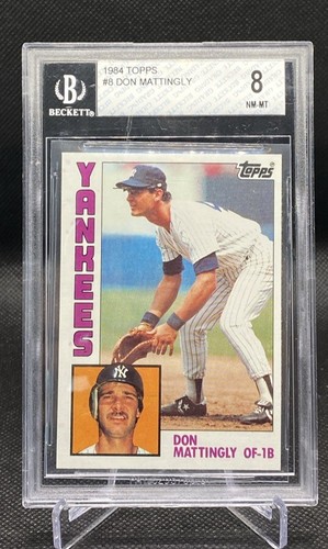1984 Topps Don Mattingly BGS 8 | eBay