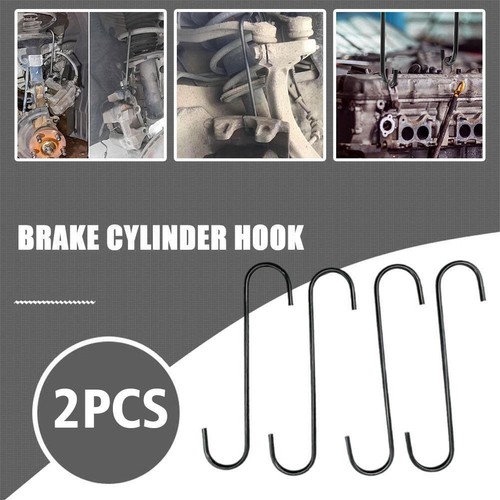 2X S Hook For Suspension Axle Disc Brake Car Brake *1 Brake-Shoe Hanger ...