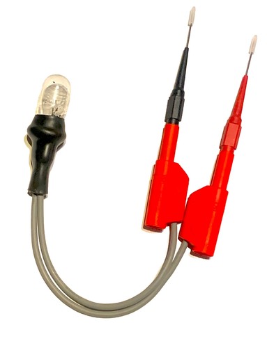 12v Stackable Back Probe Circuit Tester test Light Lamp & Probes ...