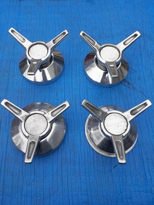 Knock-Off Wheel Hub Covers Chevy Ford Mopar Set Mr Roadster? | eBay