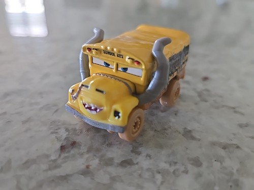 Disney Pixar Cars Mini Racers MISS FRITTER DERBY Ma Mrs Rare Micro ...