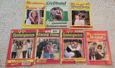 LOT OF 7 VINTAGE GERMAN ROMANCE BOOKS | eBay