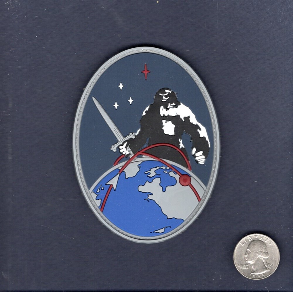 Original 9th COMBAT TRAINING SQUADRON USSF US Space Force Uniform PVC ...