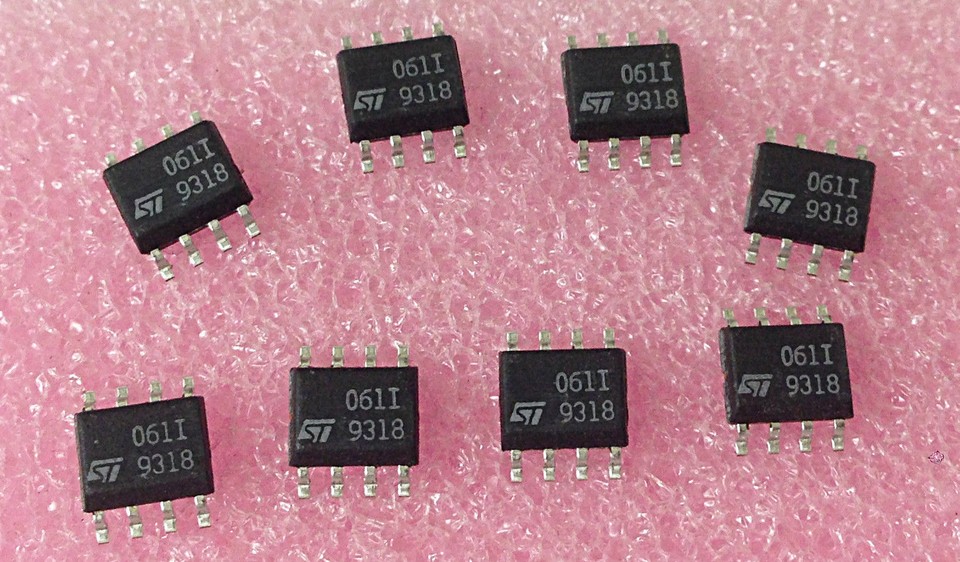 10 pieces TL061ID LOW POWER J-FET SINGLE OP AMP TL061 SO-8 NEW ~ | eBay