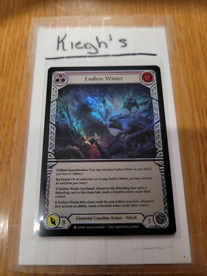 Flesh And Blood - Endless Winter *1st Edition Rainbow FOIL* | eBay