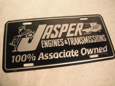 Jasper Engines & Transmissions License Plate Embossed Sign Associate ...