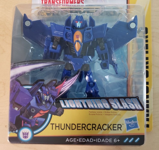 Hasbro Transformers Cyberverse Warrior Class Lightning Slash ...