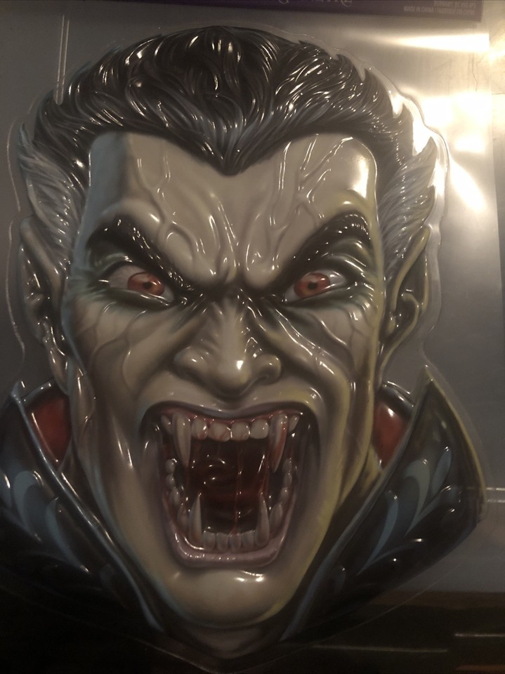 Halloween Dracula Vampire 3D Window Stickers Cling | eBay