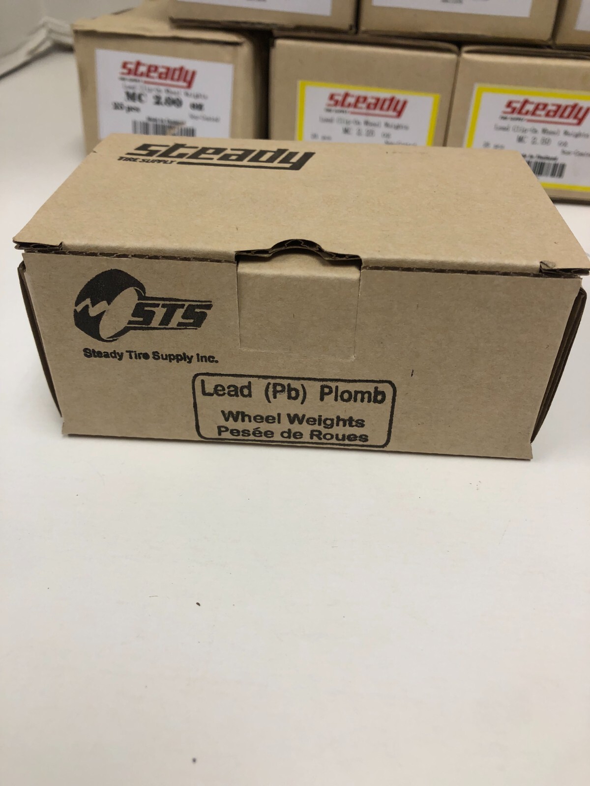 Tire Wheel Balancing Weights MC Type Uncoated Lead Clip On .25 oz pcs ...