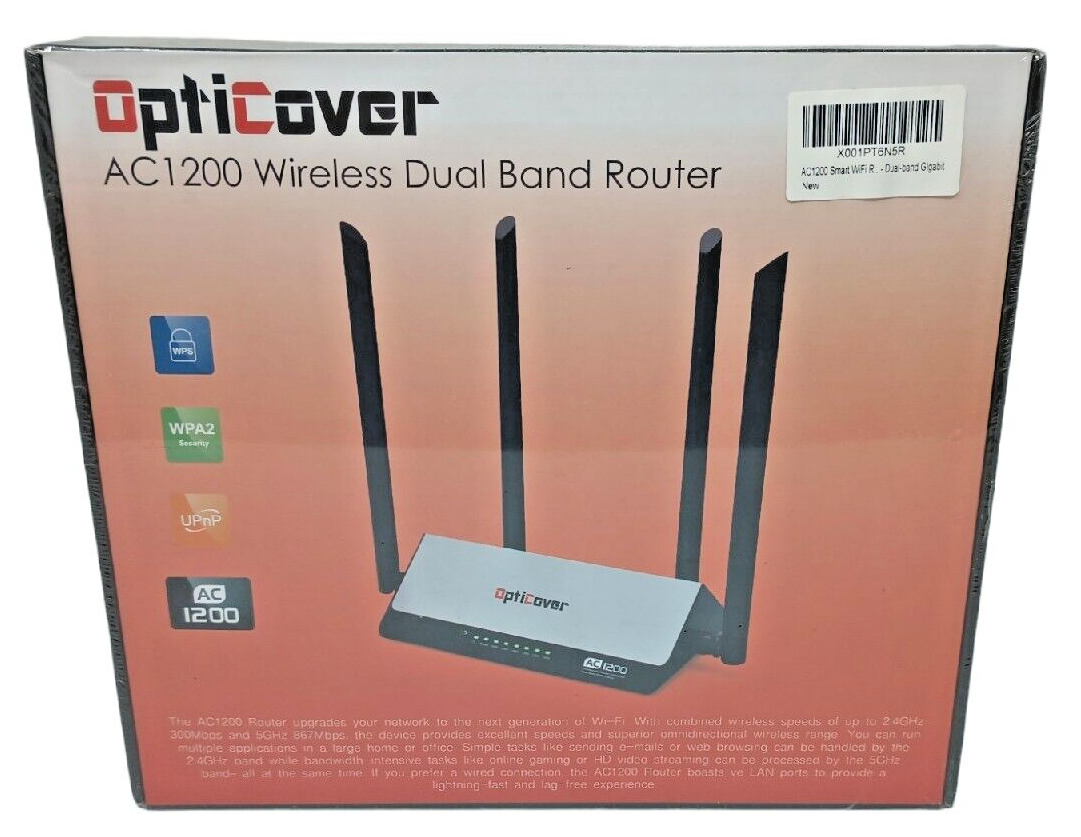 OptiCover AC1200 Wireless Dual Band Router | eBay