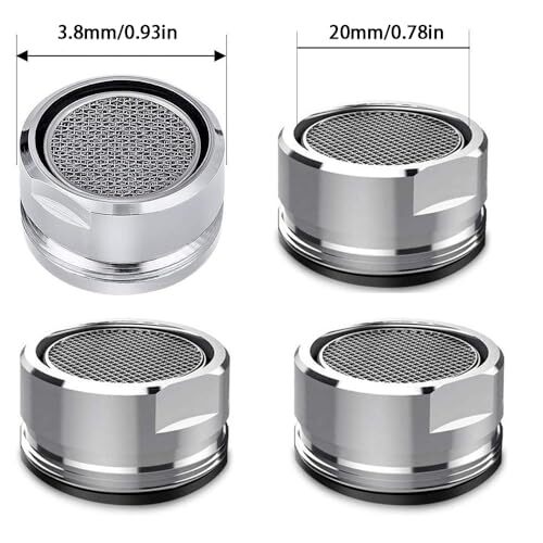6 Pack Water Saver Spout Filter Mesh Tap Head Faucet Aerator ...