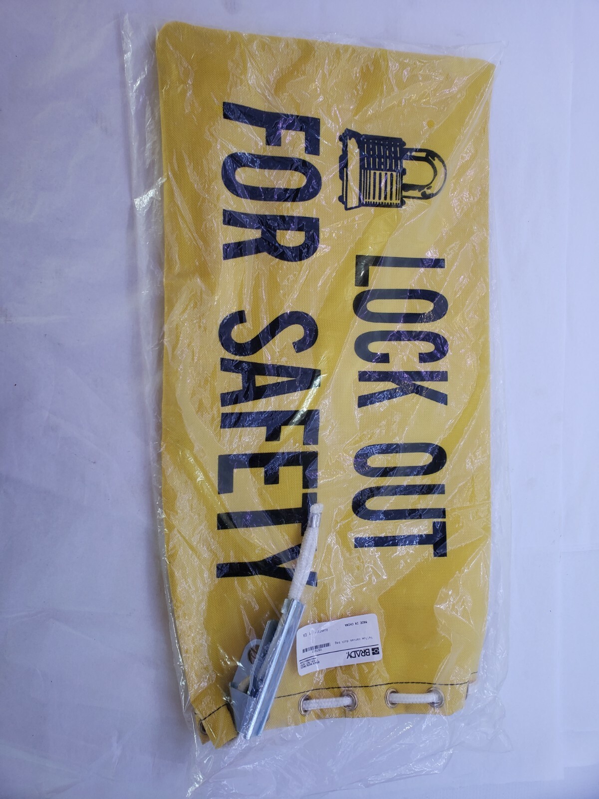 Brady Yellow Canvas Duck Bag Y67837. Lockout Gear | eBay