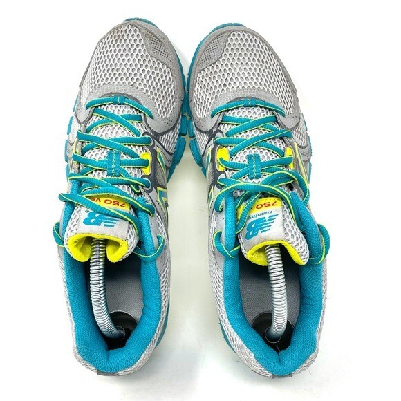 New Balance 750 v2 Athletic Shoe Sneakers Grey Teal W… - Gem
