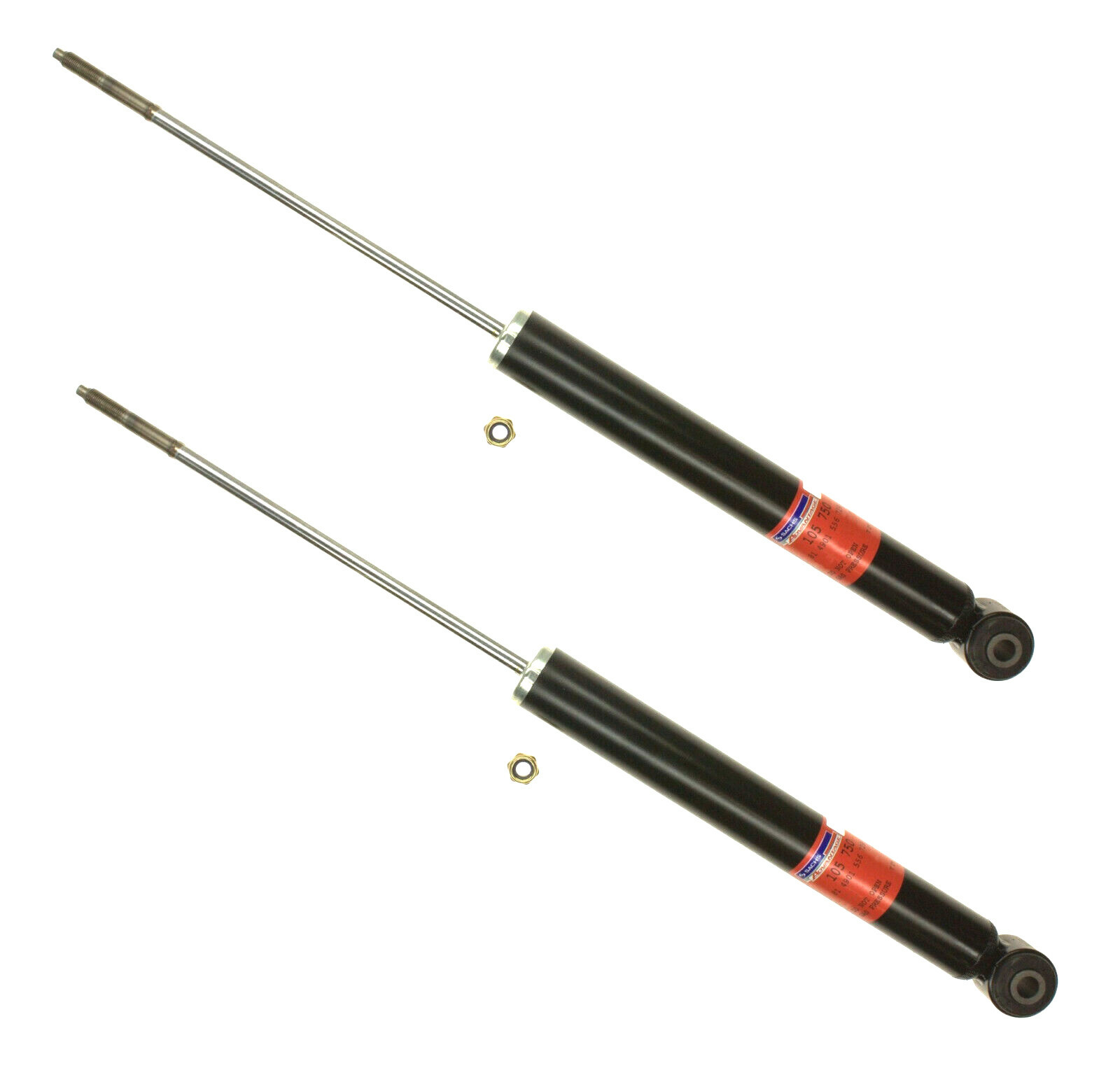 2 OEM SACHS Left+Right Rear Shocks Absorbers Struts Dampers Set Kit for ...