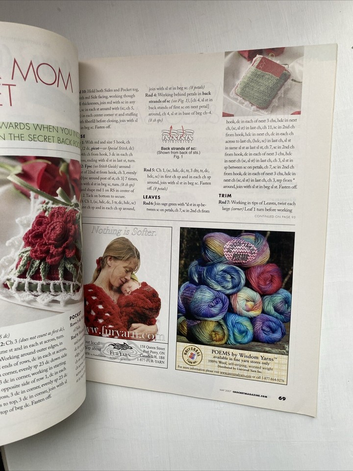 Crochet! Defining Crochet Magazine Bundle Crochet Patterns Year 2007 ...