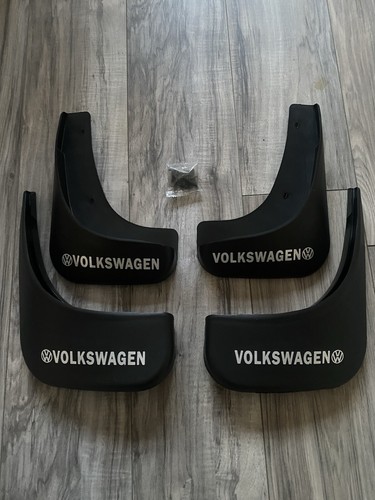 Front & Rear Mud Flaps Mudguards For VW Caddy Mk3 Mk4 MK5 & touran 4 ...