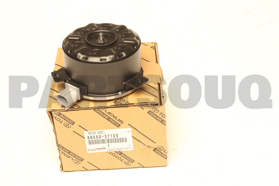 8855037120 Genuine Toyota MOTOR ASSY, BLOWER (FOR CONDENSER) 88550 ...