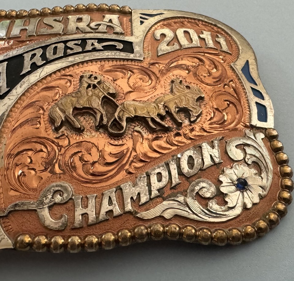 VTG 2011 NMHSRA Santa Rosa Rodeo Champion Red Bluff E Thomas Trophy ...