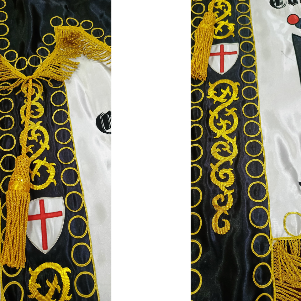 Masonic Regalia Knight Templar Custom Made Best Quality Hand ...