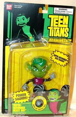 NEW TEEN TITANS SUPER DEFORMED BEAST BOY 5" FIGURE HEAD SHAKING | eBay