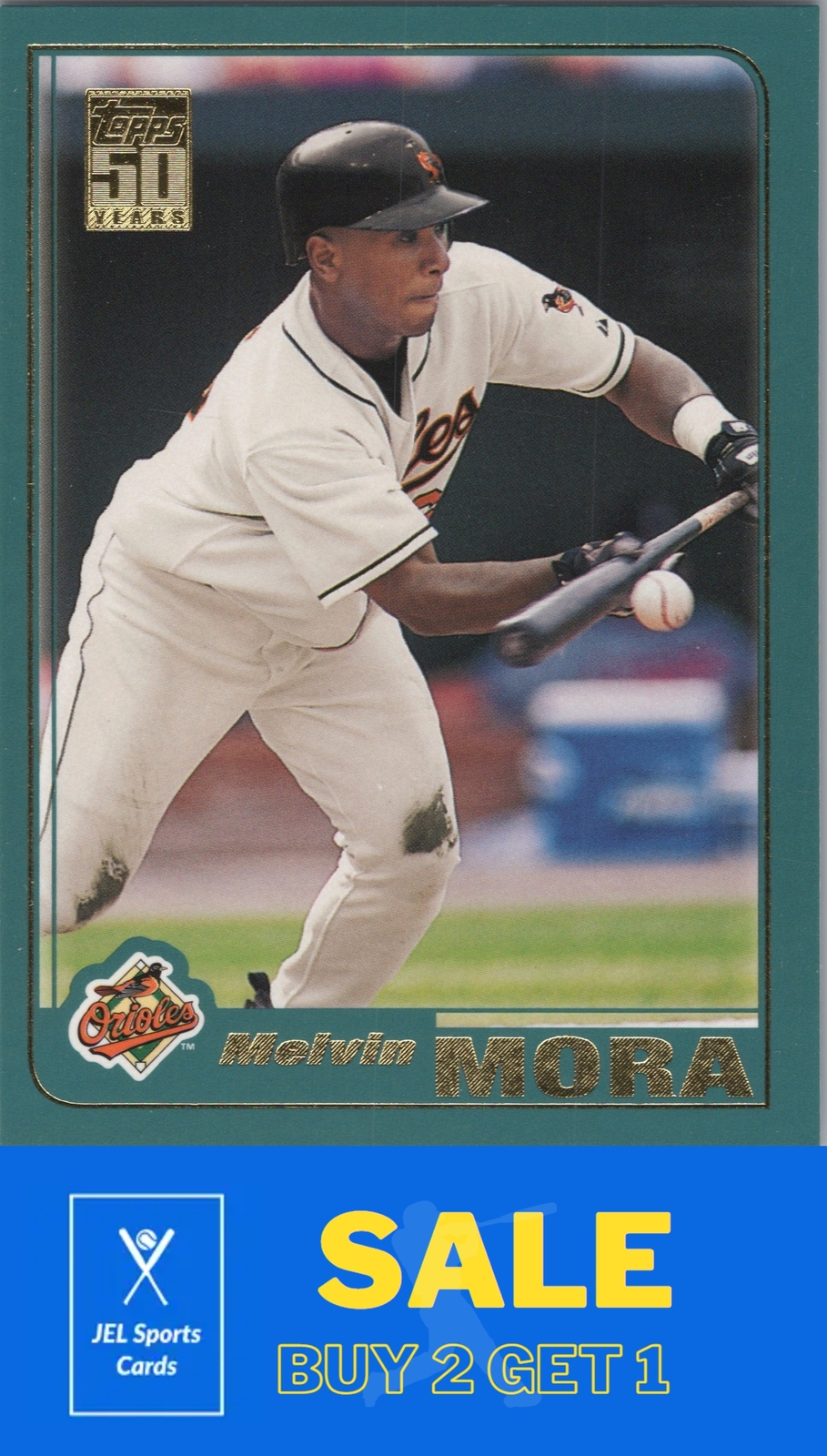 2001 Topps #227 Melvin Mora Gold | eBay